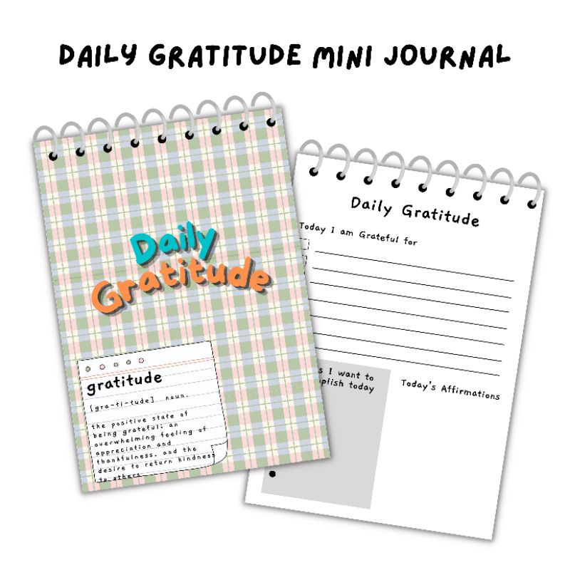Daily Gratitude Mini Journal | Shopee Philippines