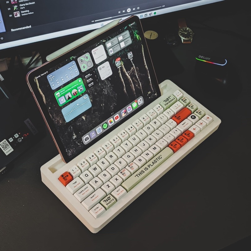 3D printed keyboard frame with tablet Holder | Shopee Philippines