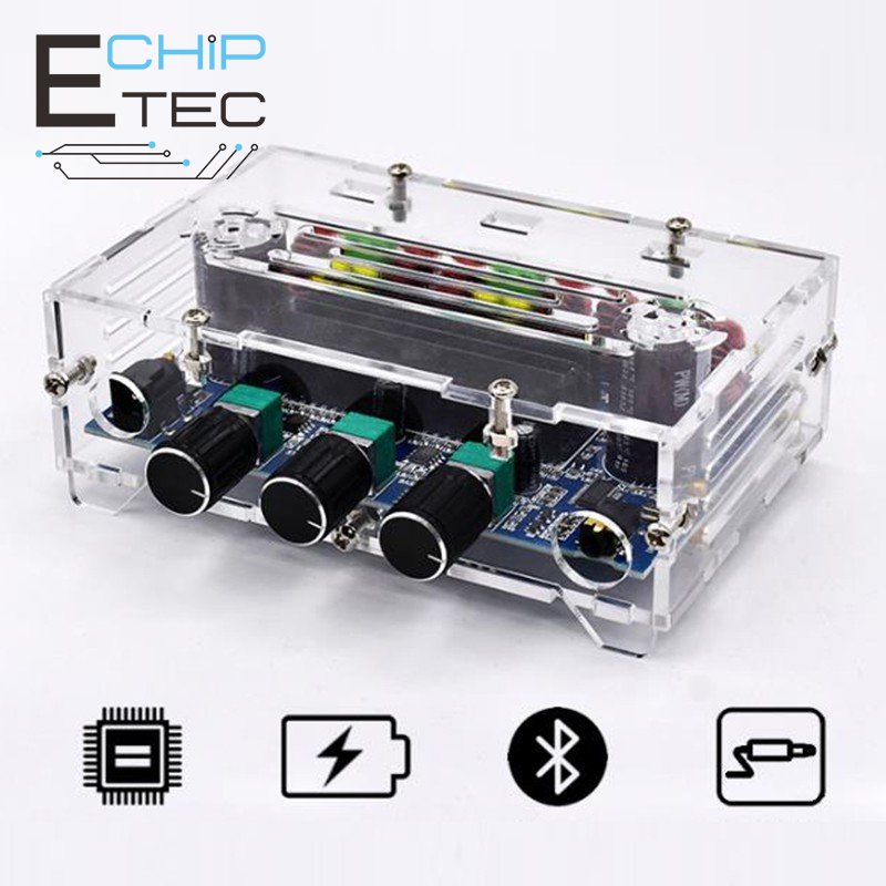 TPA3116D2 Bluetooth 5.0 audio power amplifier module with shell XH ...