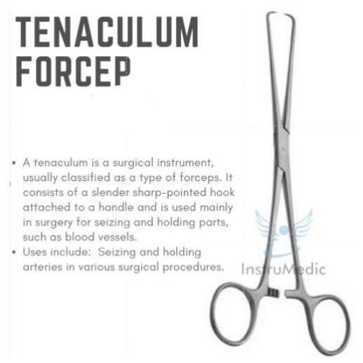 INSO@ Barrett Tenaculum Forcep - Standard Quality! | Shopee Philippines