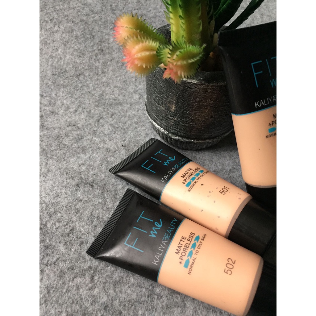 FIT ME Cream Romantic Foundation Poreless | Shopee Philippines