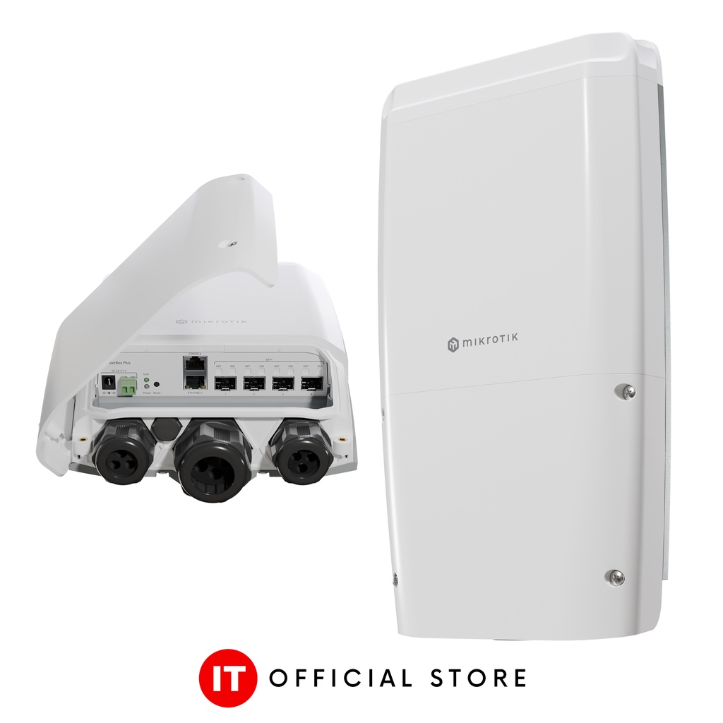 MikroTik FiberBox Plus - CRS305-1G-4S+OUT - Dual core Outdoor 10G SFP ...