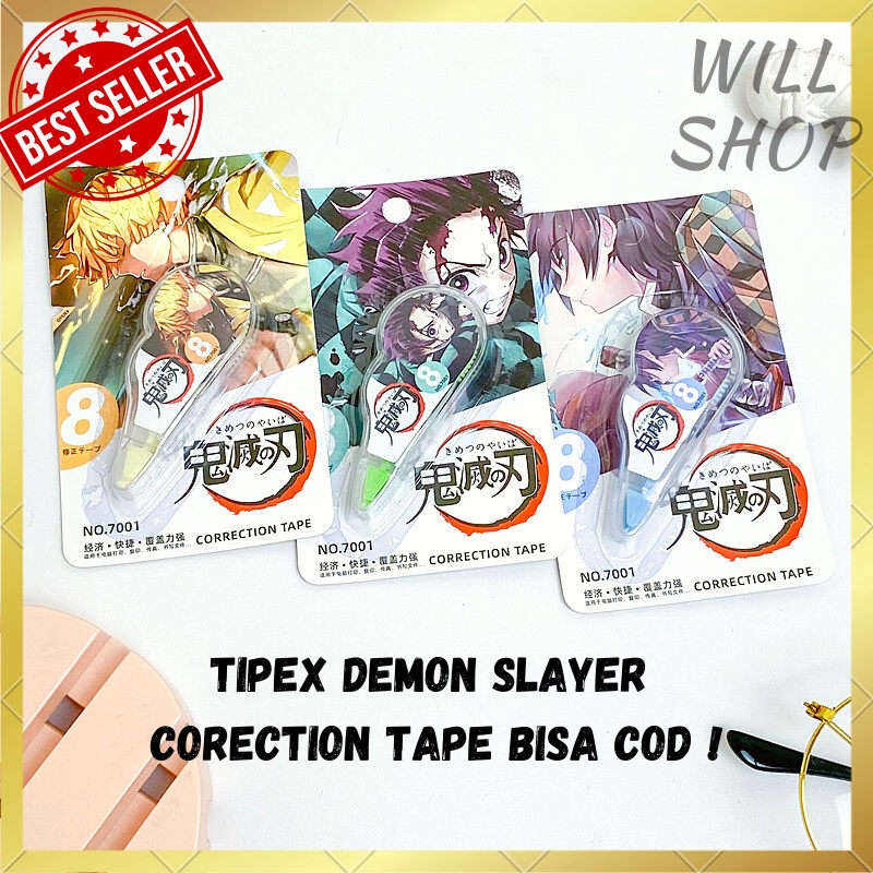 Correction TAPE 7001 DEMON SLAYER/Typex Roll TWINGGO Cute READY ...