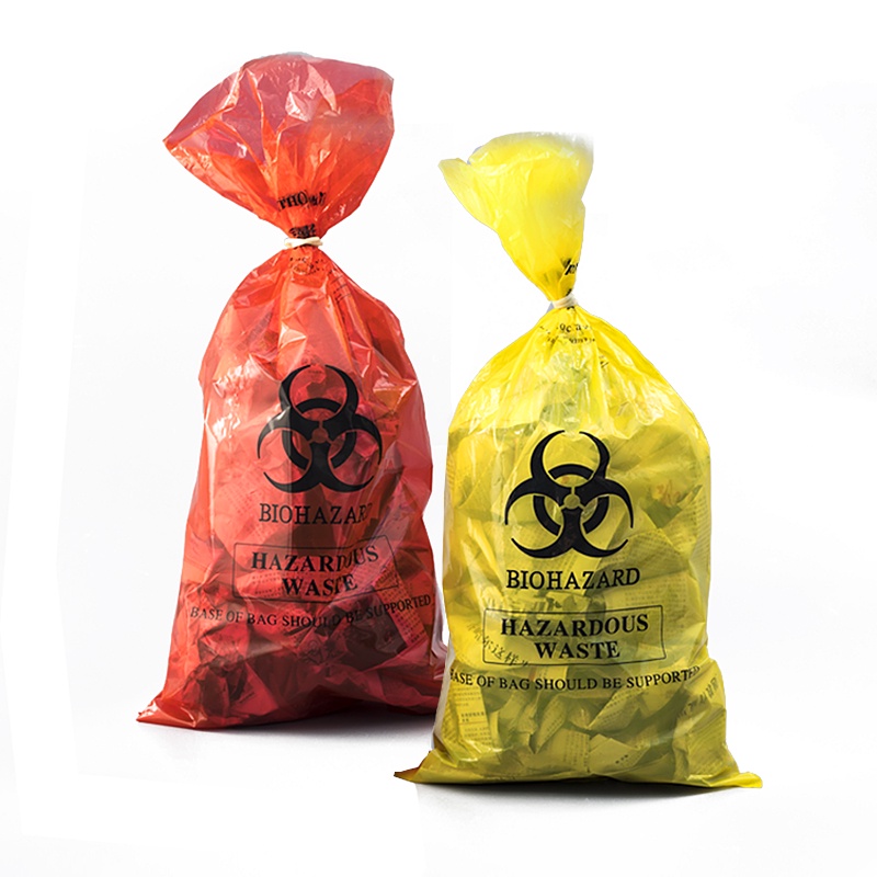 Medical Garbage Bag High Temperature and Autoclave Resistant Bag Yellow ...
