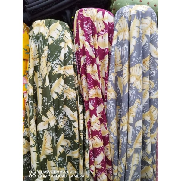 CHALLIS FABRICS. Sold per yard. 54" to 60" width (new design) | Shopee ...