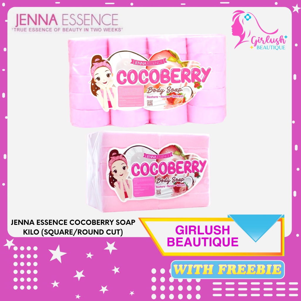 Cocoberry Soap KILO PACK by Jenna Essence (Square / Round Cut) | Shopee ...