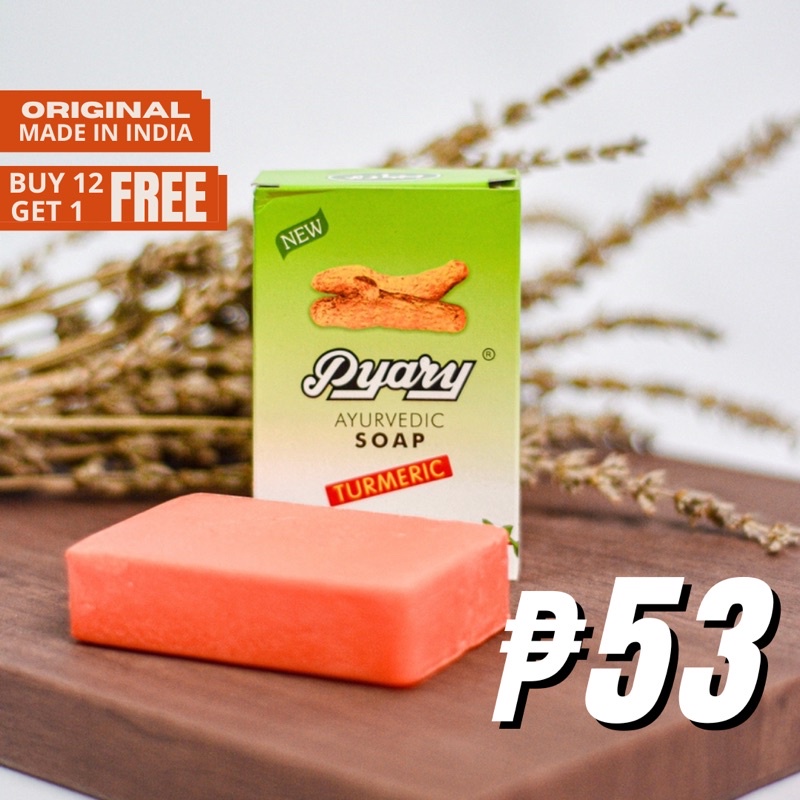 Pyary Turmeric Soap (ORIGINAL) | Shopee Philippines