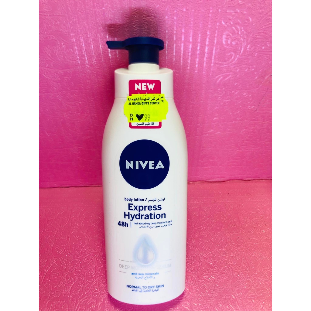 Nivea Express Hydration and sea minerals 400ML made in UAE Exp: 2024 ...