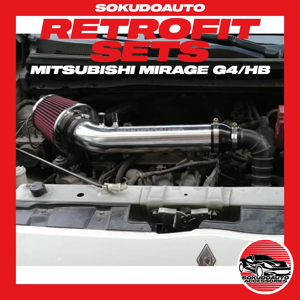 Mitsubishi Mirage G4/HB Retrofit Intake Sets - SokudoAuto | Shopee ...