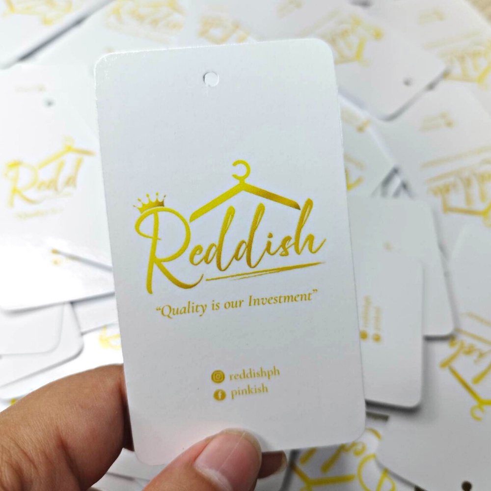 CUSTOMIZED HANG TAG FRO BRANDING/PACKAGING, EVENTS, ETC | Shopee ...