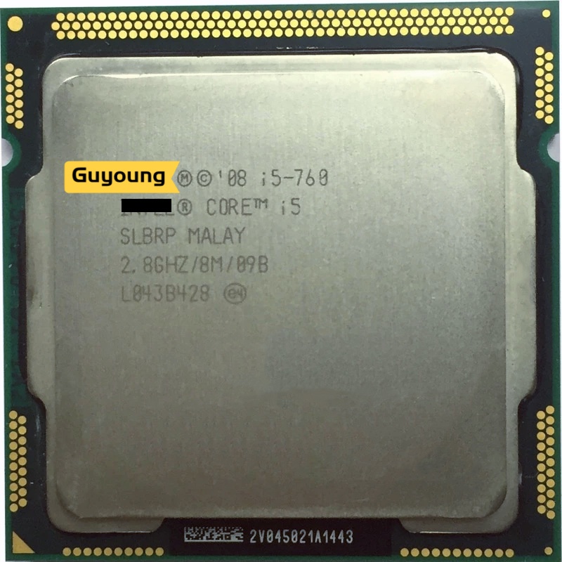 Core i5-760 i5 760 2.8 GHz Used Quad-Core Quad-Thread CPU Processor 8M ...