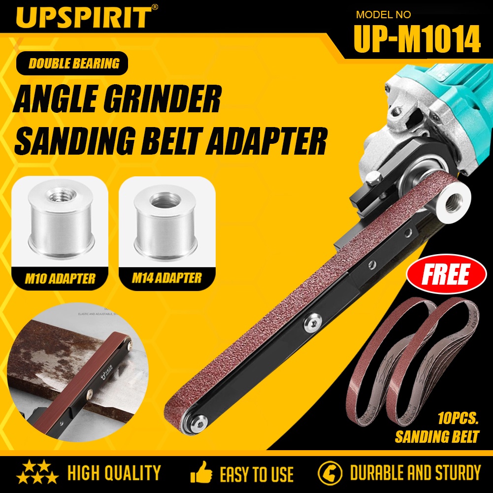 UPSPIRIT Electric Angle Grinder Refitting Belt Sander Machine ...