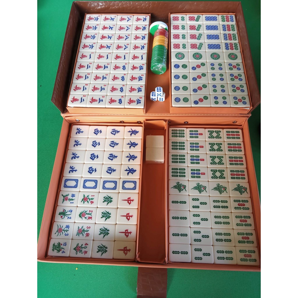 1 SET MAHJONG PICHA/GAMIT SA MAHJONG/MAHJONG ACCESSORIES | Shopee ...
