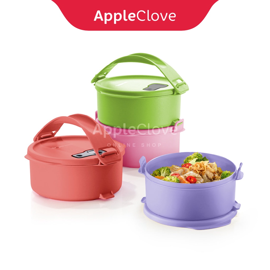 Tupperwarebrands Tup Tiffin (4) 550ml container Blue Red Orange ...