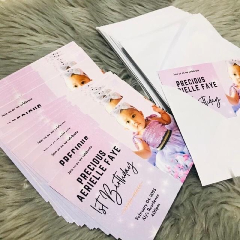 JCJ DESIGNS AND PRINTS | BAPTISM/CHRISTENING INVITATION CARD | 3R,4R,5R ...