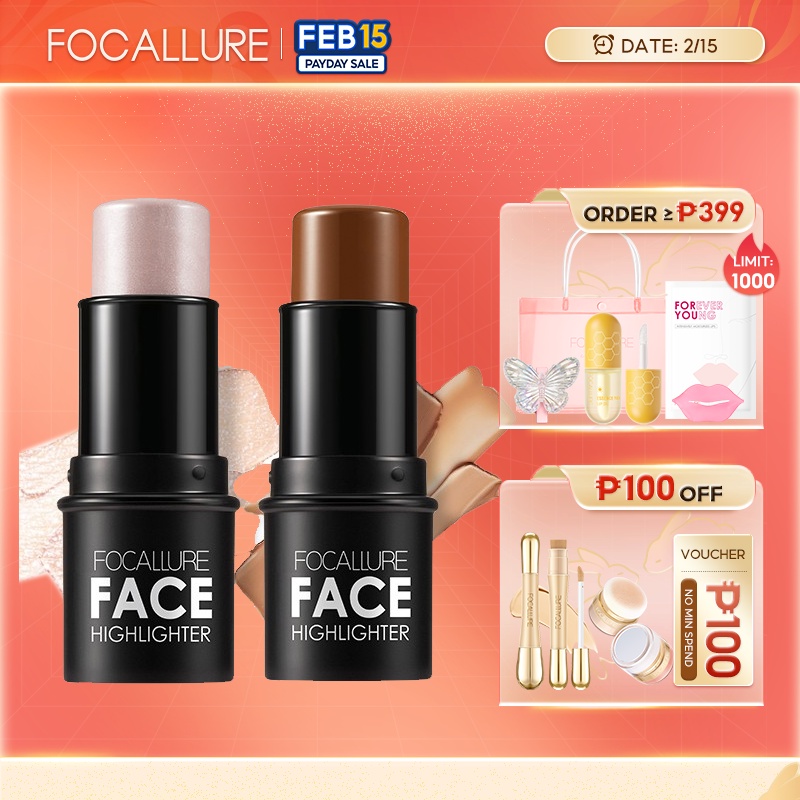 FOCALLURE Highlighter Contour Stick V Face Cosmetics | Shopee Philippines