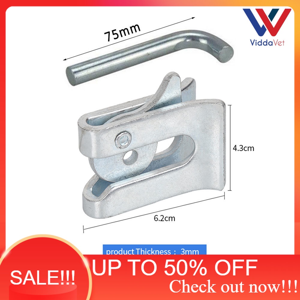 Galvanized Automatic Door Lock Cage lock for Pens Cages Pigs Piggery ...