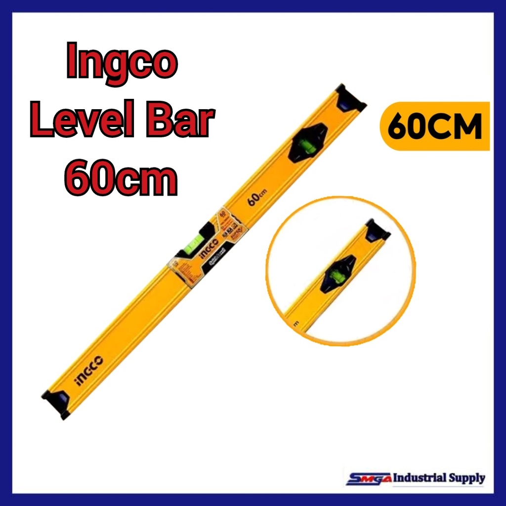 Ingco SUPER SELECT Level Bar 40cm / 60cm (SELECT SIZE) | Shopee Philippines