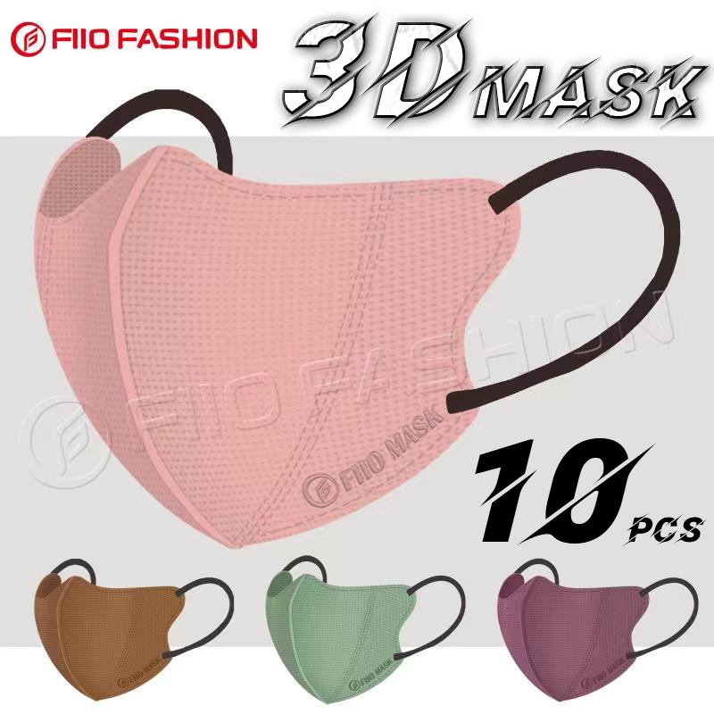 3D Face-lifting Butterfly Face Mask More Effectively Protect FIIO 10PCS ...
