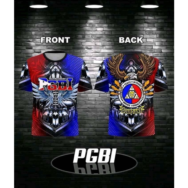 PGBI GUARDIANS 3D T SHIRT Full Sublimation 3D Breathable T-Shirt Summer ...