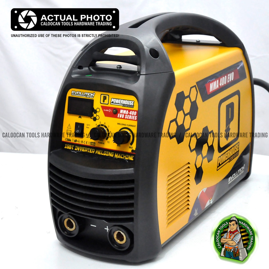 POWERHOUSE MMA-400EVO Evolution 400A IGBT Inverter Welding Machine ...