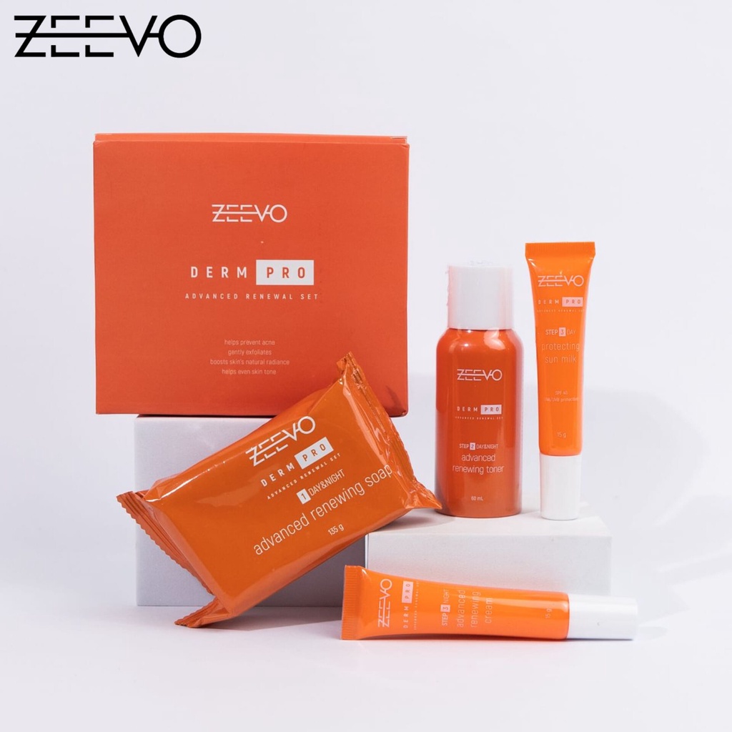 ZEEVO DERM PRO ADVANCE RENEWAL SET | Shopee Philippines