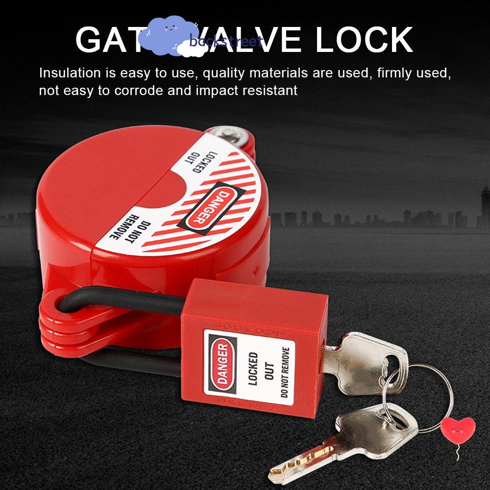 BACKSTREET Valve Locking Disc Safety Locks Tank Tank Gas Gate Valve ...
