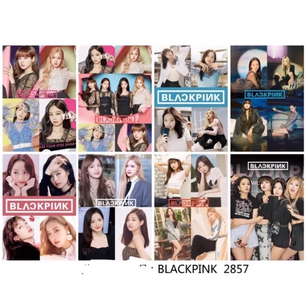 KPOP POSTERS PACK 8IN1 RANDOM | Shopee Philippines
