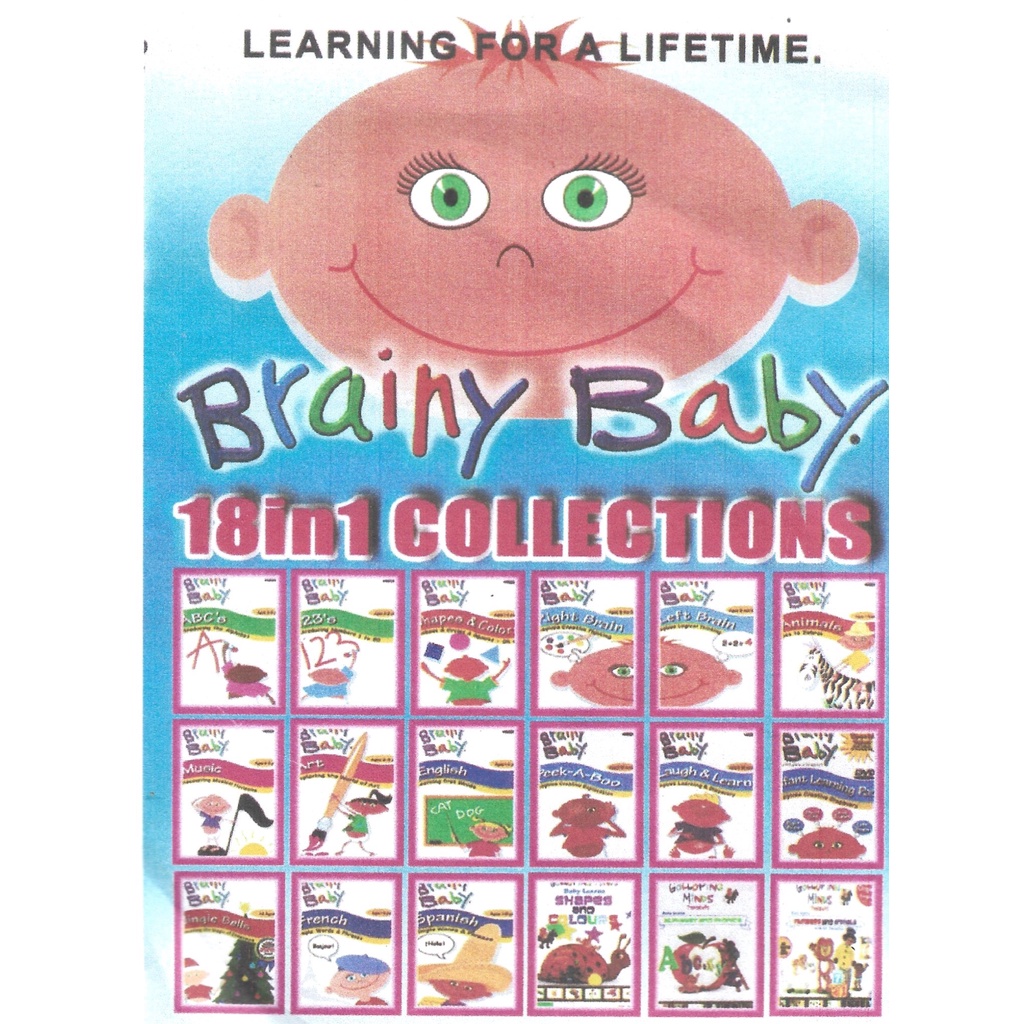 Brainy Baby Learning For A Lifetime 18-in-1 Collection | Shopee Philippines