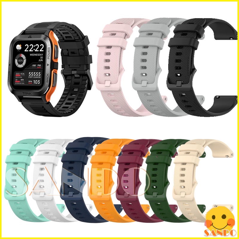 KOSPET TANK M2 Smart Watch soft silicone strap smartwatch replacement ...