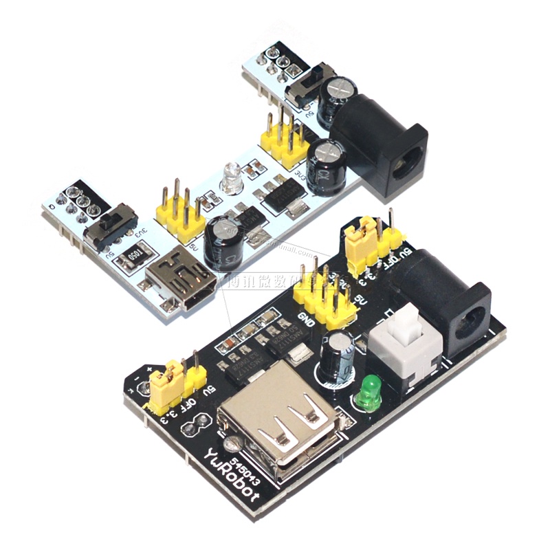 Breadboard Dedicated Power Module MB-102 Compatible 5V 3.3V Dual ...