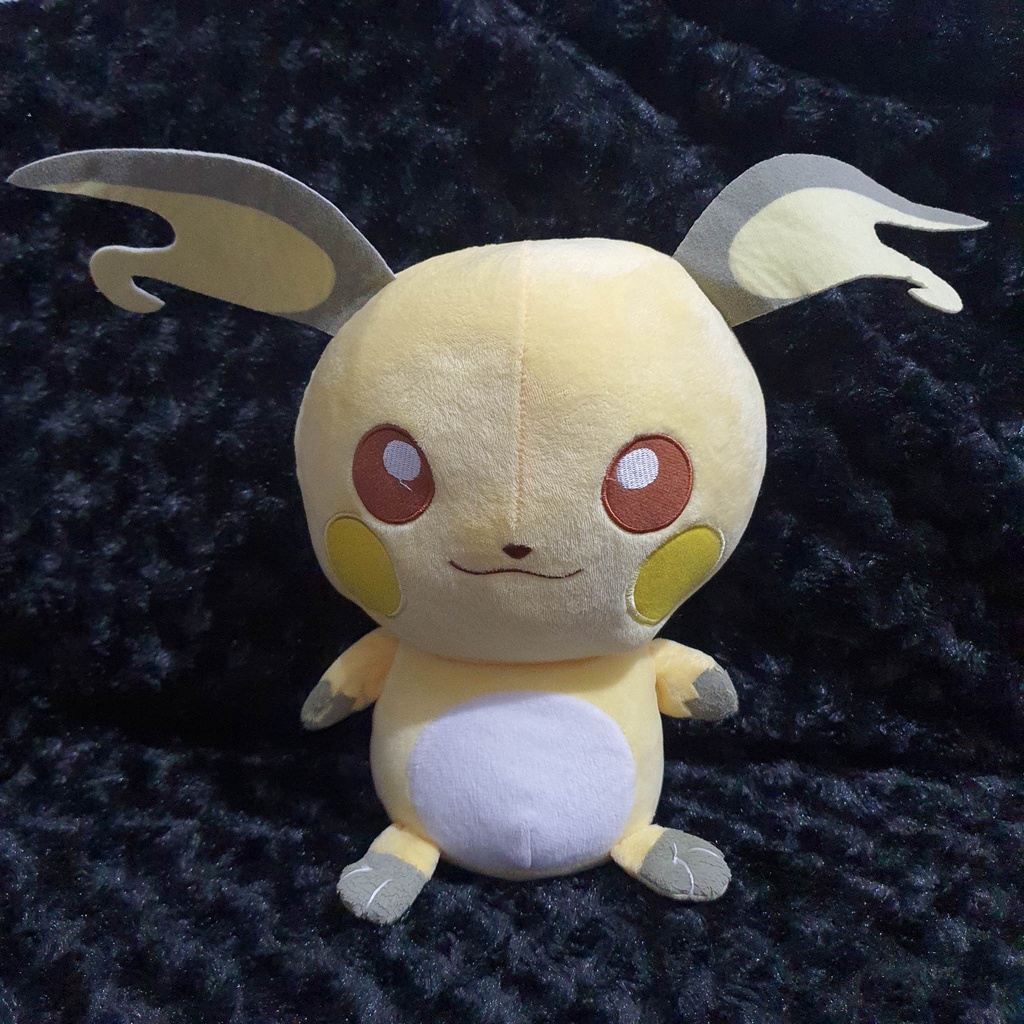 RAICHU CHIBI-STYLE Pokemon Plush Toy (28cm) | Shopee Philippines