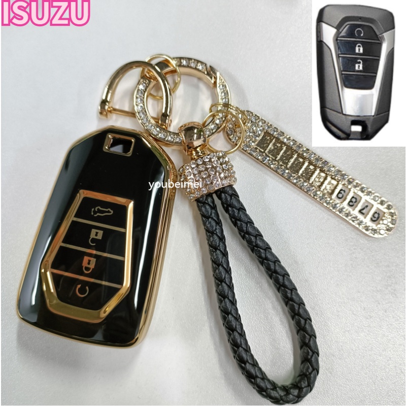 TPU Car Key Protector Cover ISUZU X Series Dmax Mux 2021 D-max MU-X 3.0 ...