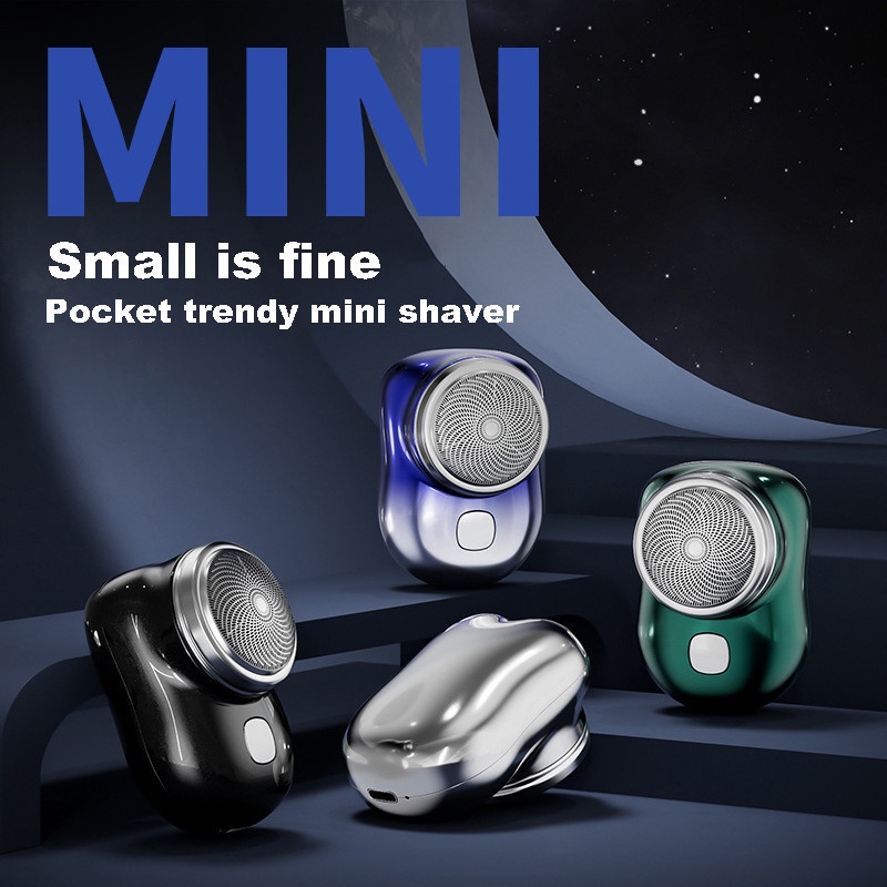 Mini-shave Mini Electric Razor Portable Electric Shaver Type-c ...