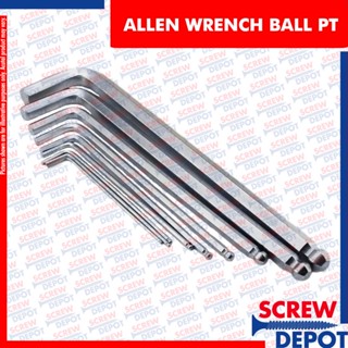 1PC M4 M5 M6 M8 M10 Allen Key Ball Point Long Series / Allen Wrench ...