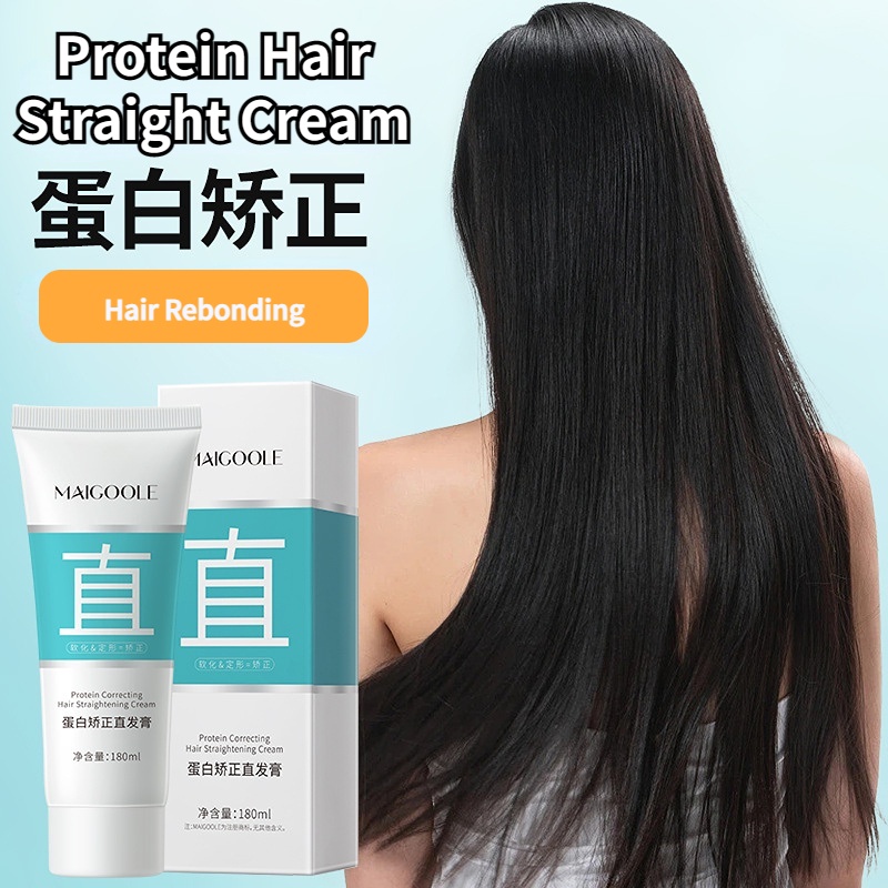 Rebonding Set Original MAIGOOLE Protein Correcting Hair Straightening ...