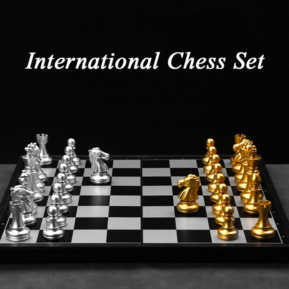 Folding International Chess Set Pieces Set Board Game Funny Game ...