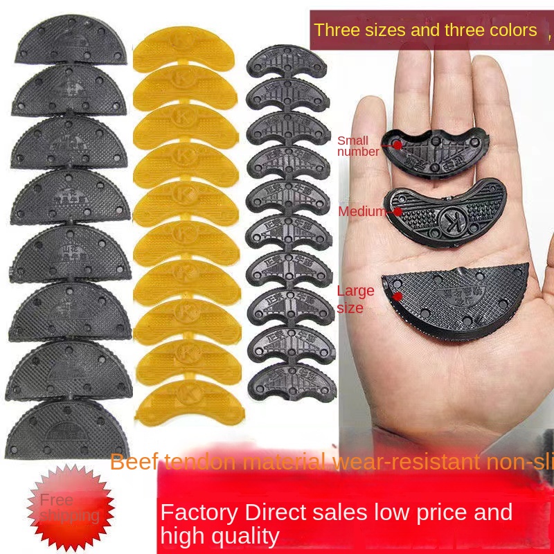 Muxi Sole Anti-Wear Patch Heel Repair Beef Tendon Shoe Leather Healing ...