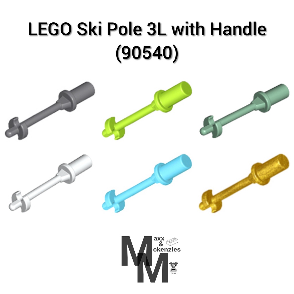 Ski Pole 3L with Handle, Stop Ring and Side Stops (90540) LEGO ...