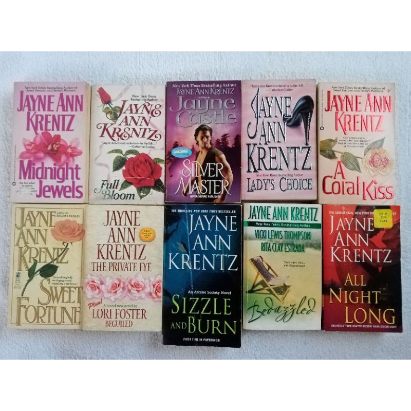 HISTORICAL ROMANCE BOOKS - JAYNE ANNE KRENTZ (aka Jayne Castle), LINDA ...