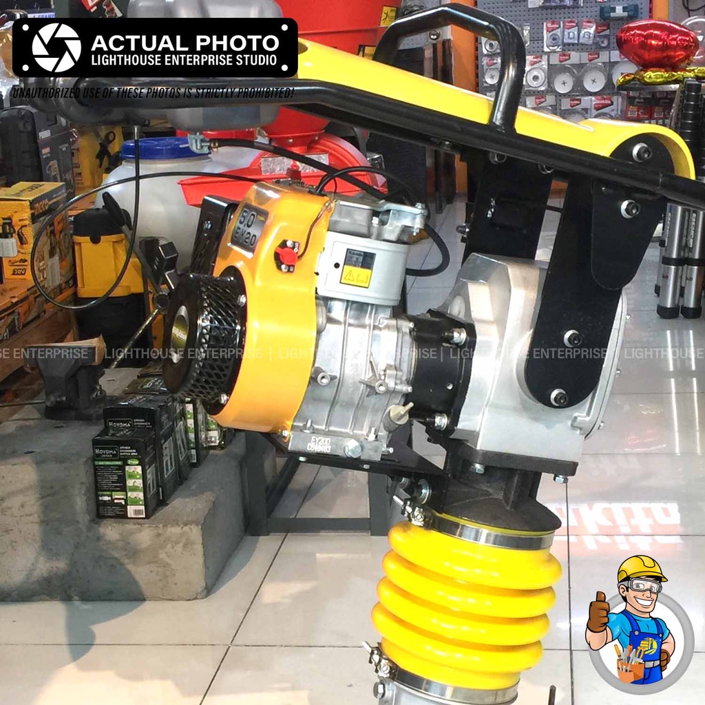 TOYOYAMA Tamping Rammer with Robin Engine EY20 5HP, Engine Cover ...