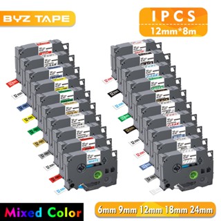 BYZ TAPE TZE231 6mm 9mm 12mm 18mm 24mm TZe231 Standard Laminated Tapes ...