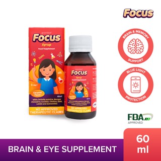 Focus Syrup Brain & Eye Supplement for Kids - 120ml | Shopee Philippines