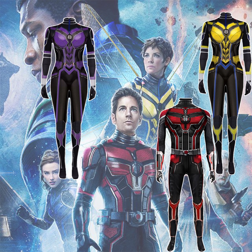 Quantumania Ant-Man Scott Lang Cosplay Costume The Wasp Jumpsuit ...