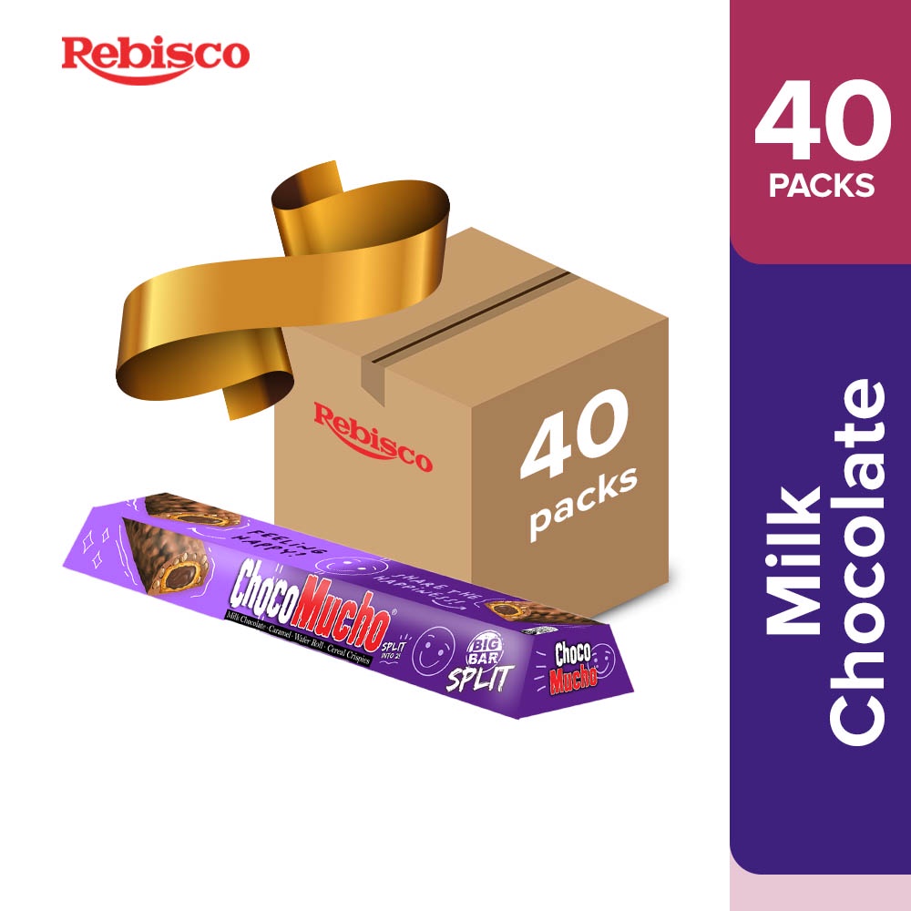 Favorite Bundle: Choco Mucho "Split Bar" Milk Choco 62.5g x 1 piece ...