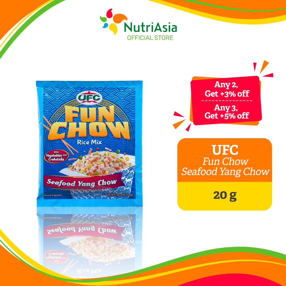 UFC Fun Chow Rice Mix Seafood Yang Chow | Shopee Philippines
