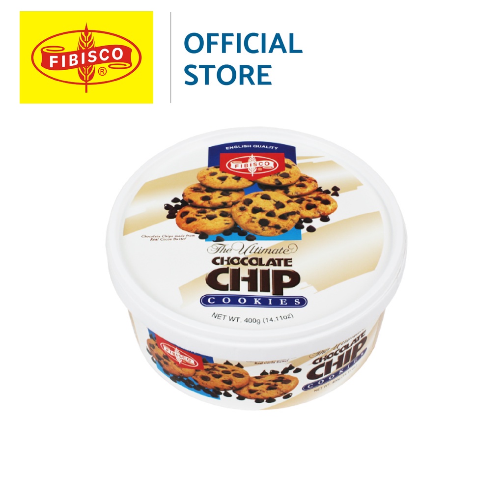 FIBISCO Chocolate Chip Cookies 400g | Shopee Philippines