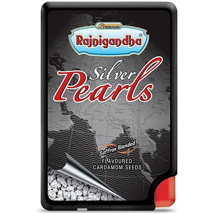 Rajnigandha Silver Pearls - Flavoured Cardamom Seeds - Spice Mouth ...