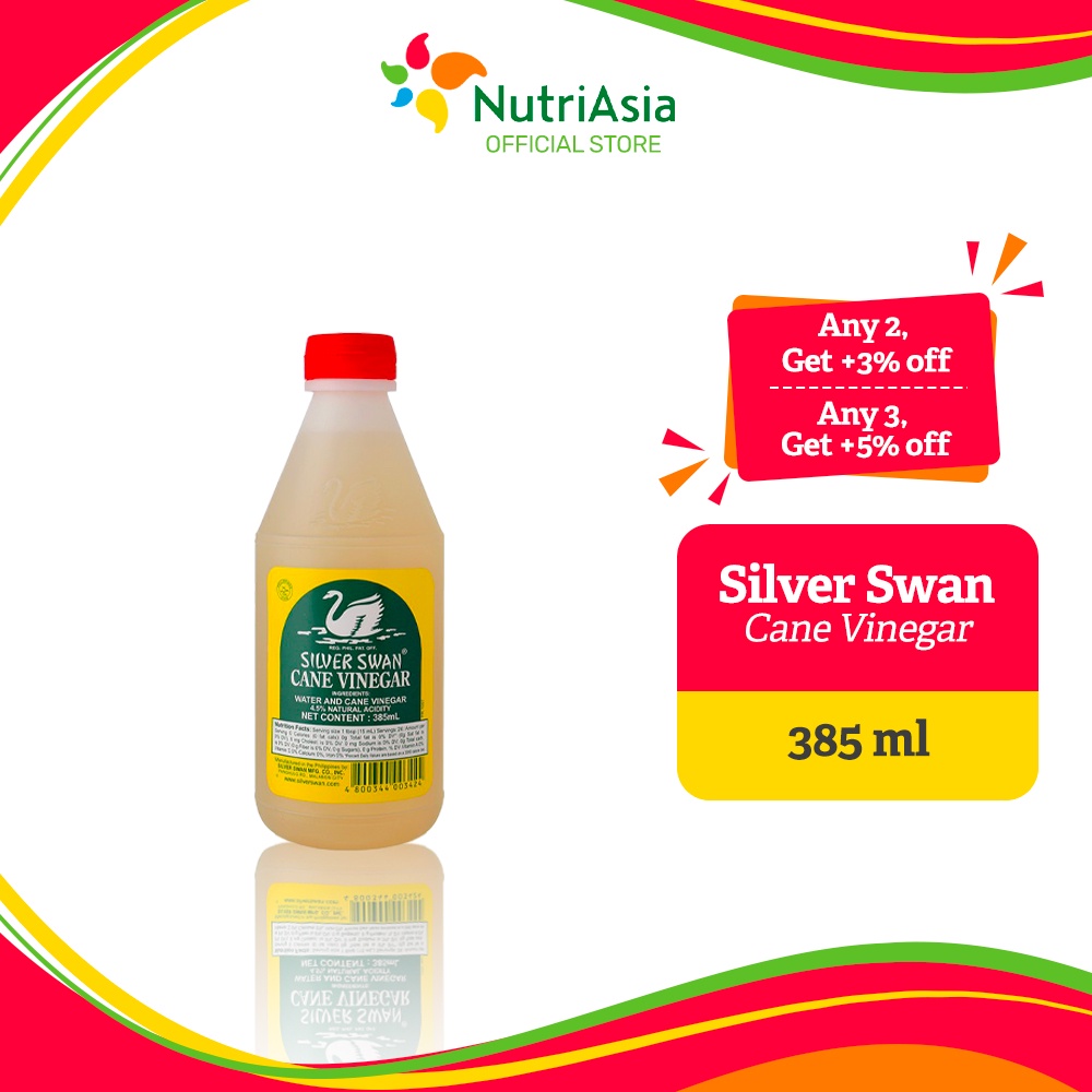 Silver Swan Cane Vinegar 385ml | Shopee Philippines