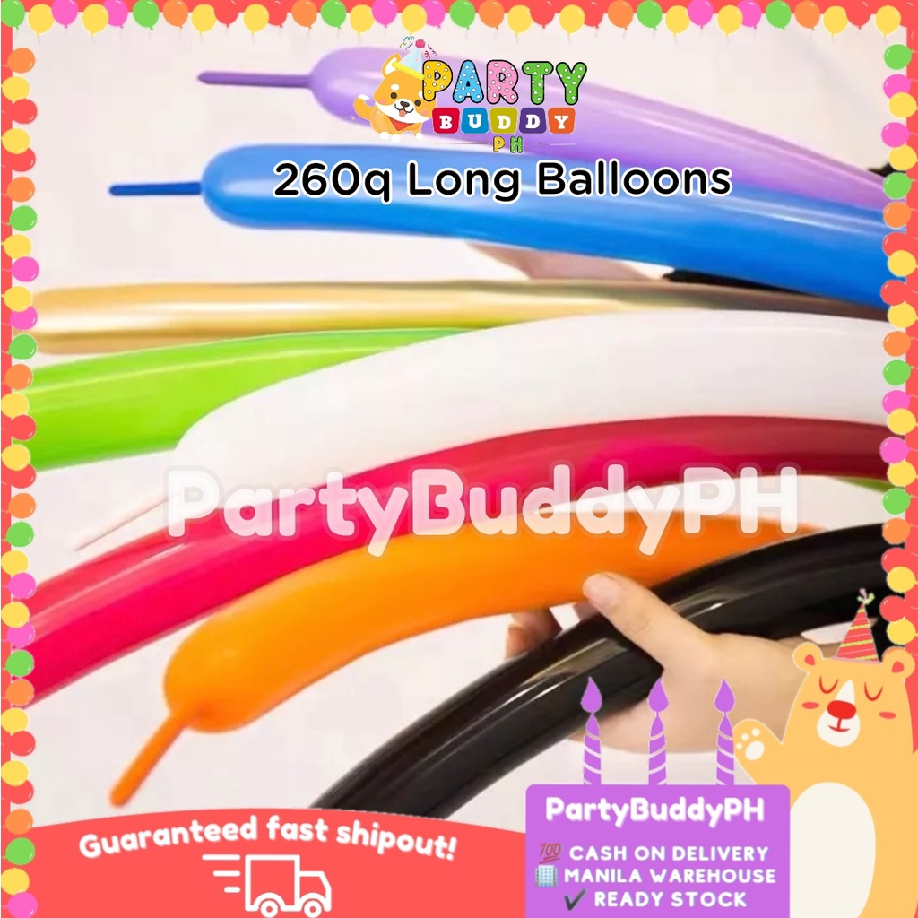 260q Long Balloons Twisting Balloons (25pcs) Made in Thailand ...